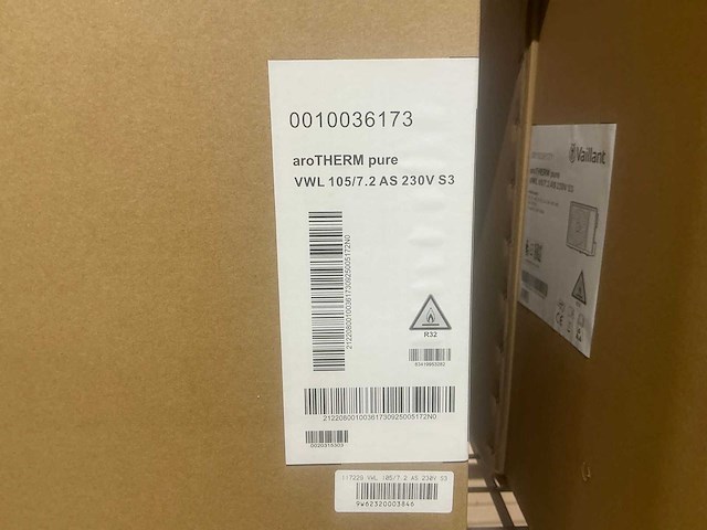 Vaillant arotherm pure vwl 105/7.2 as 230v s3 hydraulische module ...